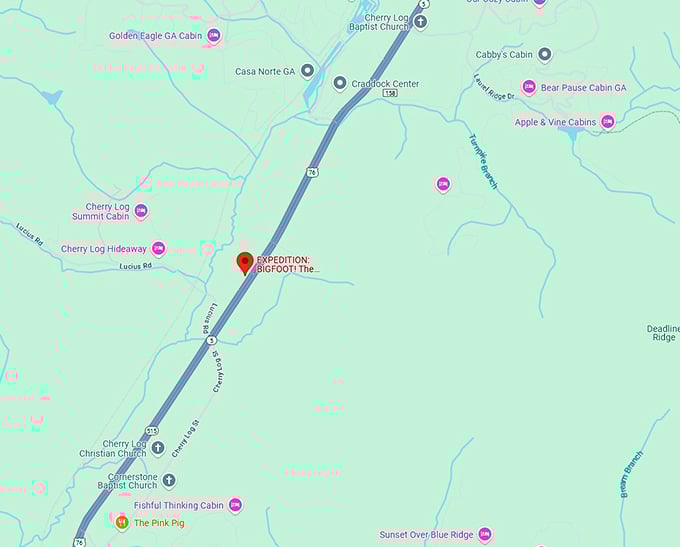 16. expedition bigfoot map