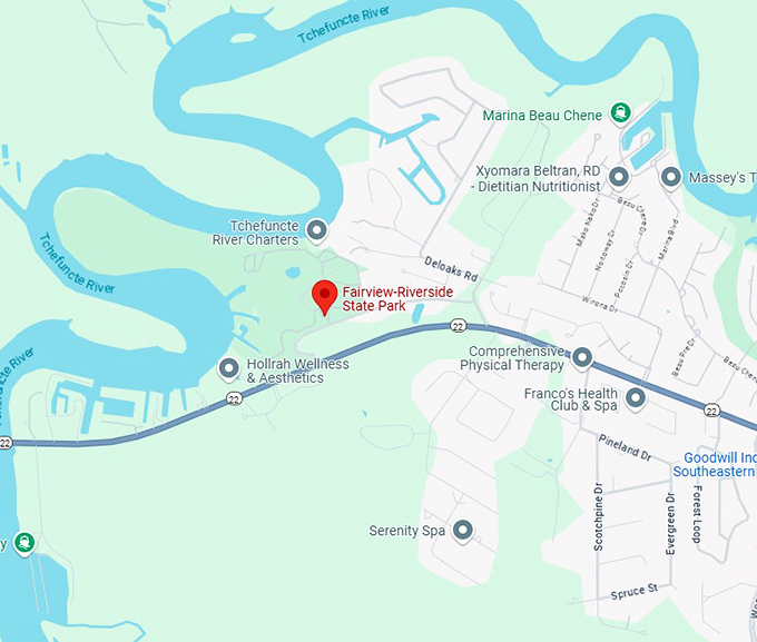 16. fairview riverside state park map