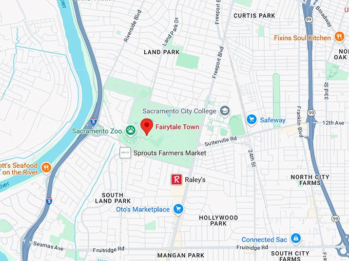 16. fairytale town map