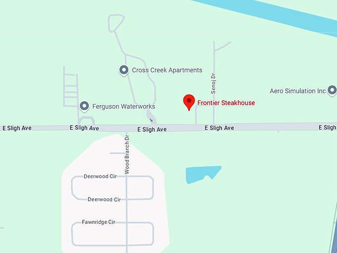 16. frontier steakhouse map