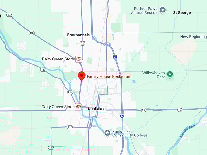 16. george's family house restaurant & bar map