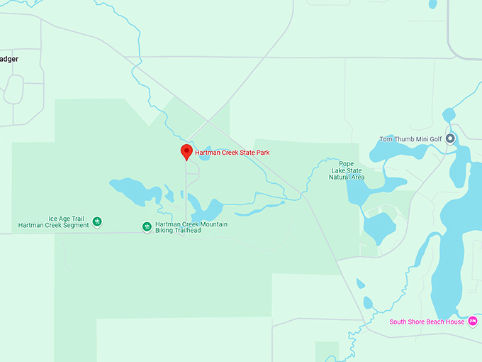 16. hartman creek state park map