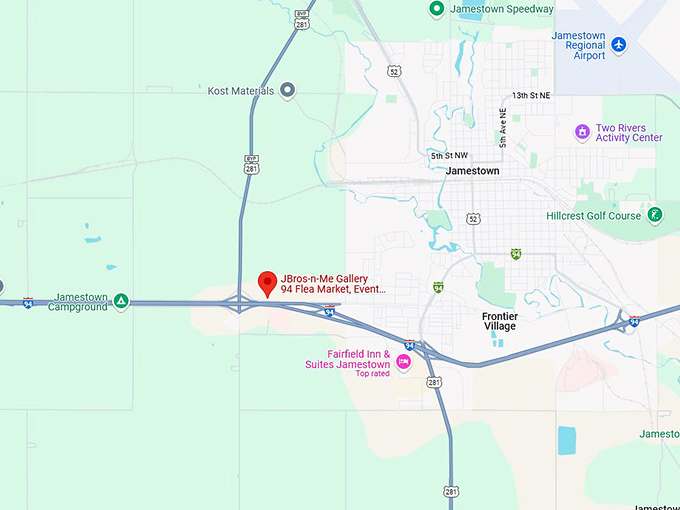 16. jbros n me gallery 94 flea market, event venue, auction house map