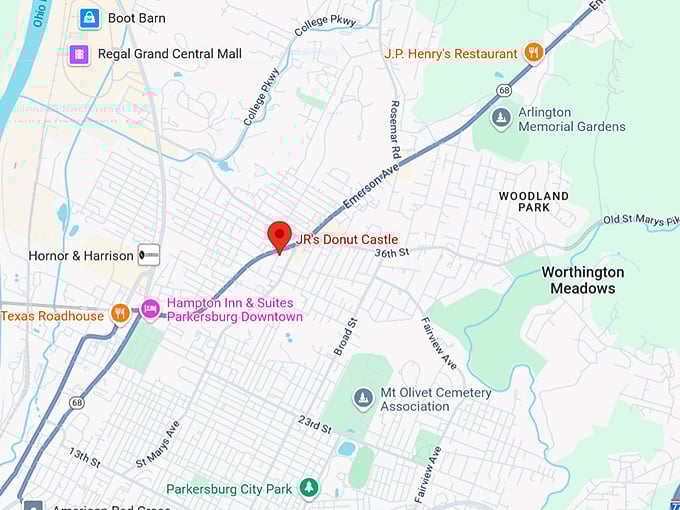 16. jr's donut castle map