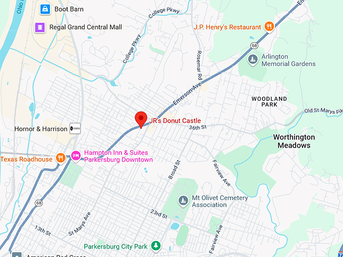 16. jr's donut castle map