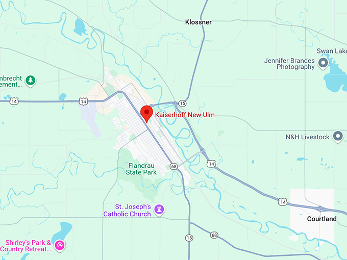 16. kaiserhoff new ulm map