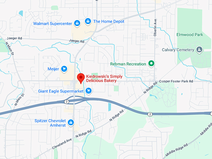 16. kiedrowski's simply delicious bakery map