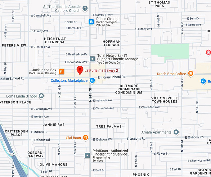 16. la purisima bakery 2 map