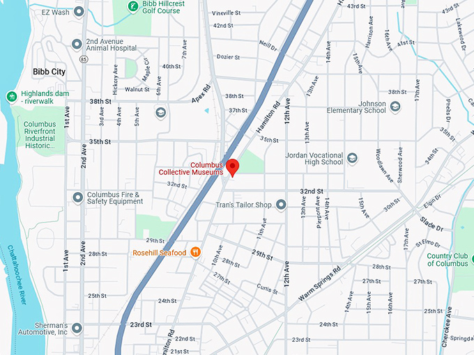 16. largest lunch box museum is in columbus map