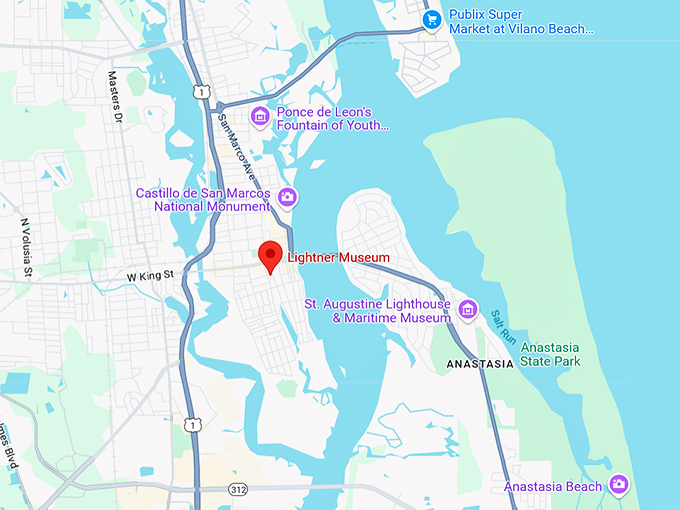 16. lightner museum map