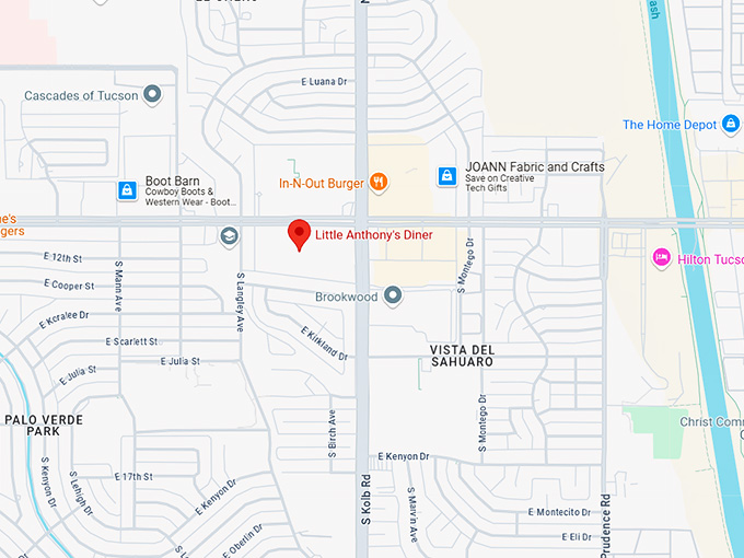 16. little anthony's diner map