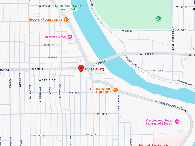 16. long's bakery map