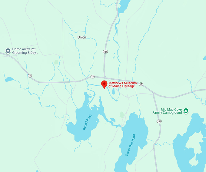 16. matthews museum of maine heritage map