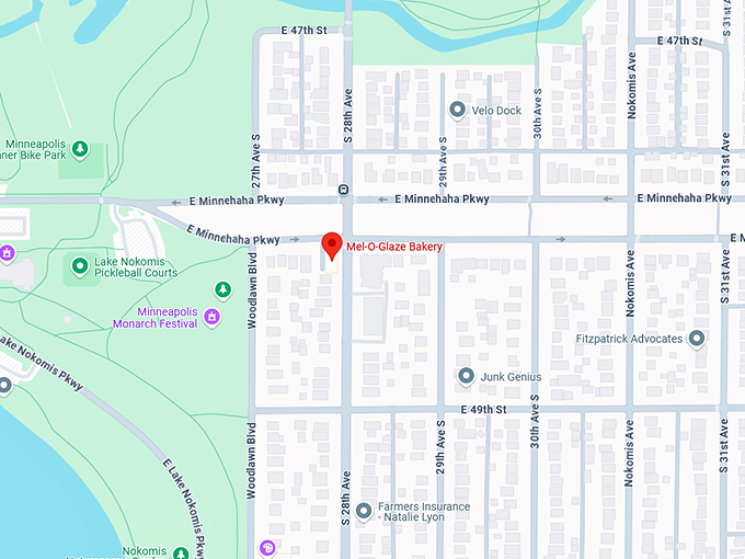 16. mel o glaze bakery map