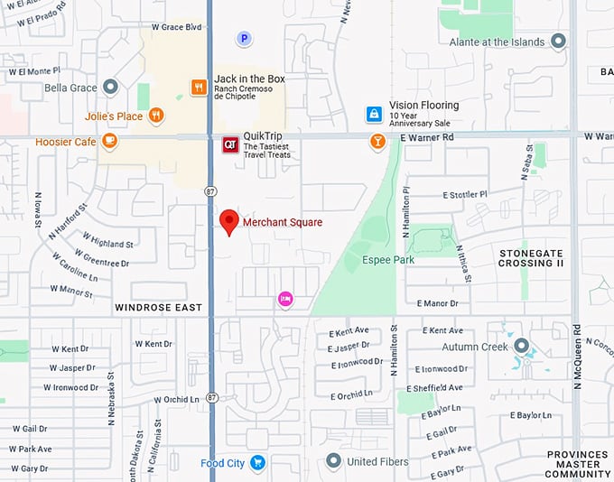 16. merchant square map