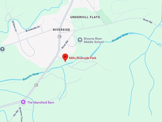 16. mills riverside park map