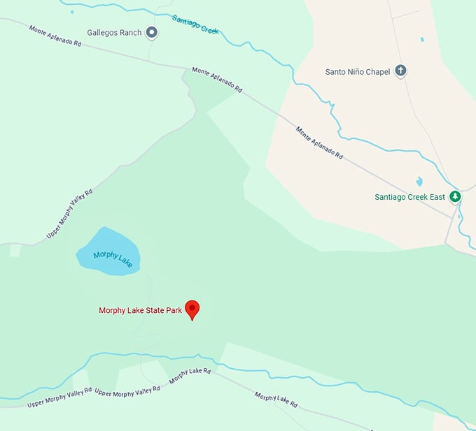 16. morphy lake state park map