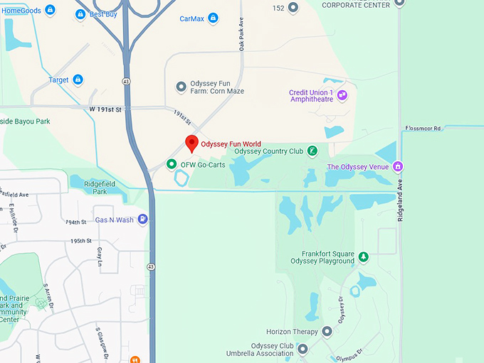 16. odyssey fun world map