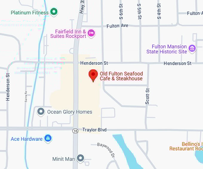 16. old fulton seafood cafe & steakhouse map