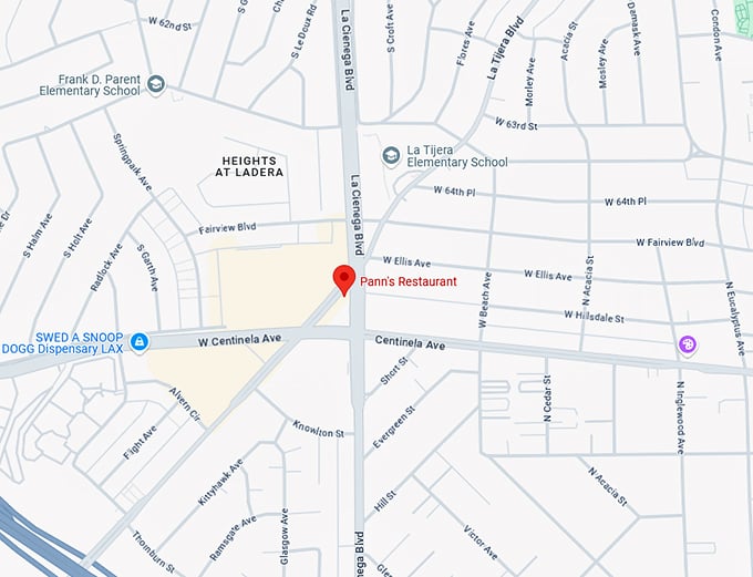 16. pann's restaurant map