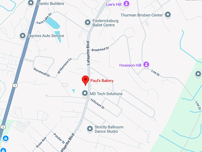 16. paul's bakery map