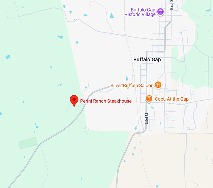 16. perini ranch steakhouse map