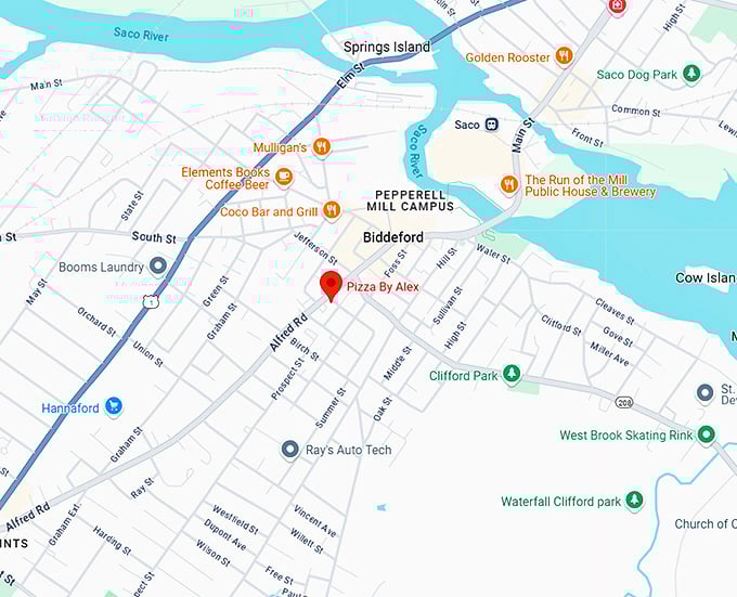 16. pizza by alex map