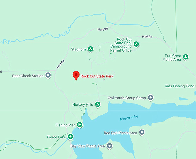 16. rock cut state park map