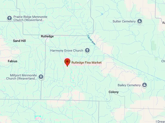 16. rutledge flea market map