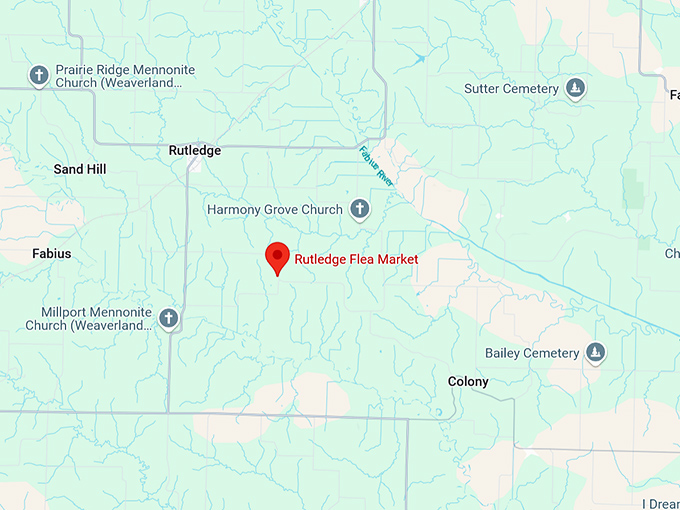 16. rutledge flea market map