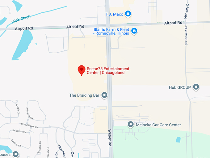 16. scene75 entertainment center chicagoland map