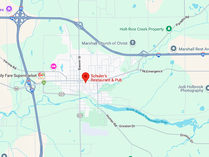 16. schuler's restaurant & pub map