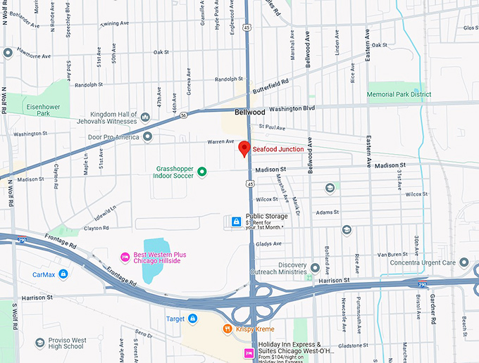 16. seafood junction map
