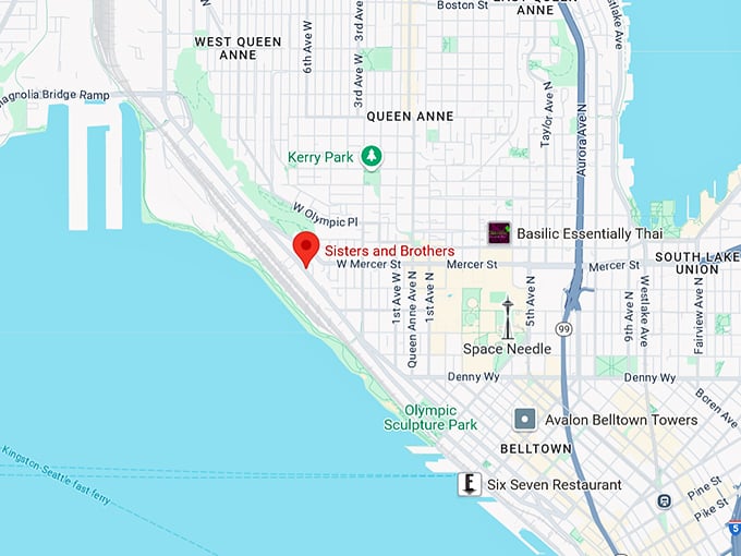 16. sisters and brothers map