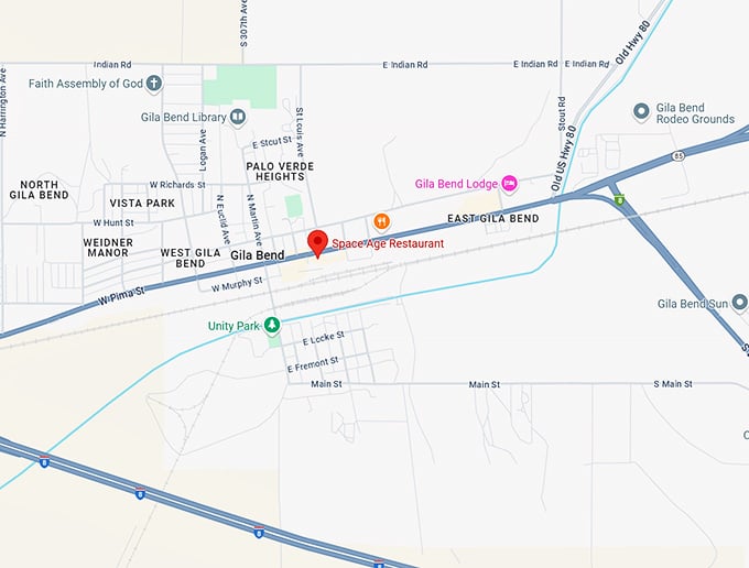 16. space age restaurant map