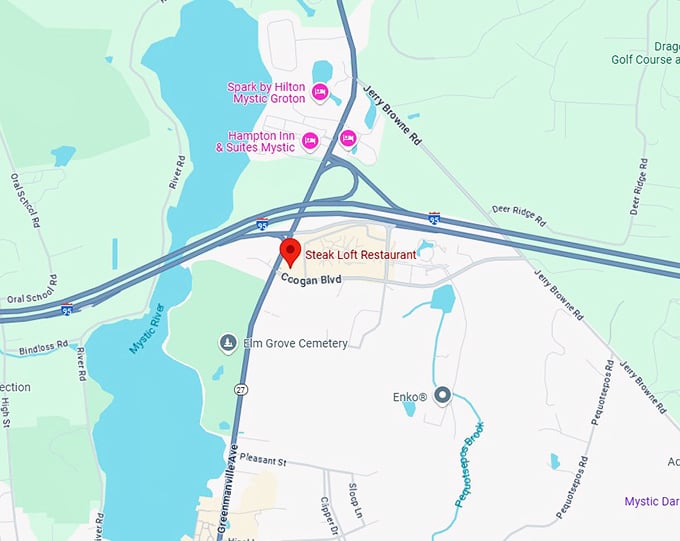 16. steak loft restaurant map