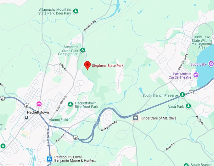16. stephens state park map