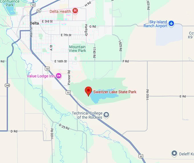 16. sweitzer lake state park map