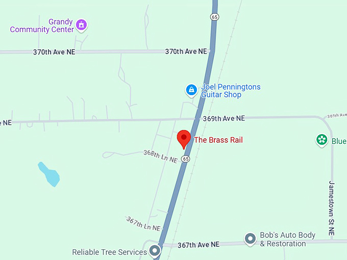 16. the brass rail map