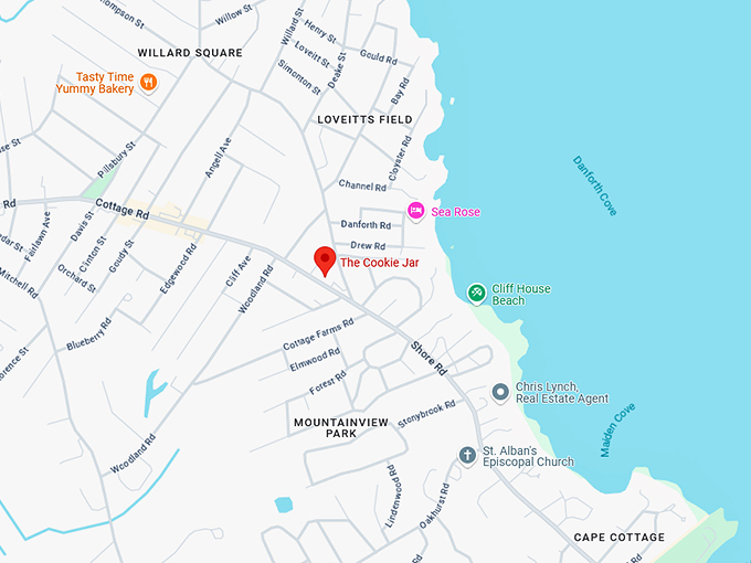 16. the cookie jar map