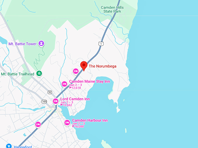 16. the norumbega map