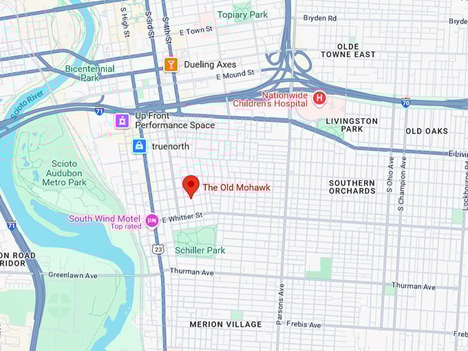 16. the old mohawk map