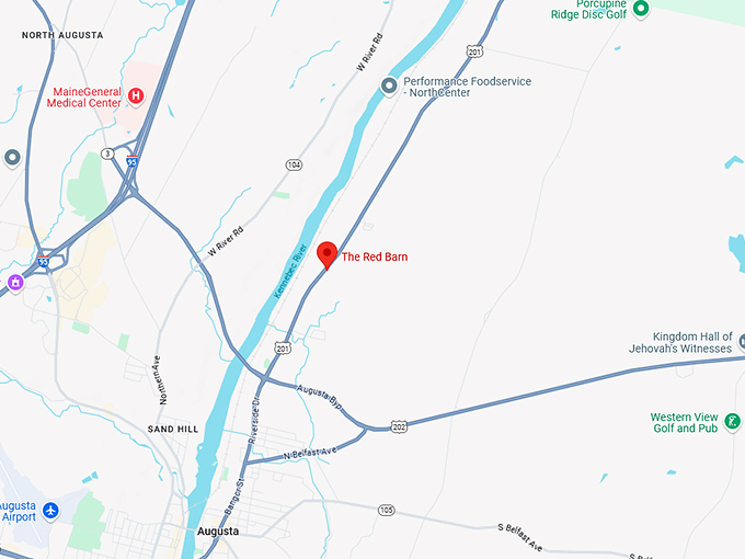 16. the red barn map