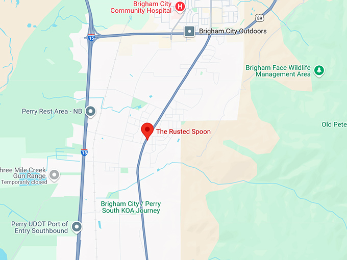 16. the rusted spoon map