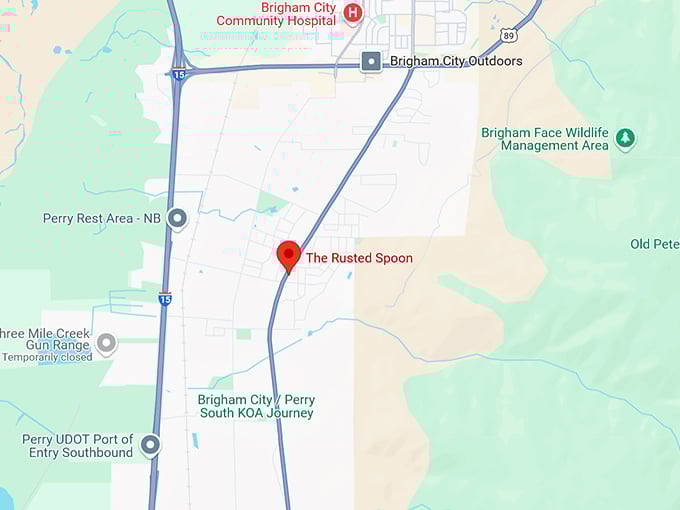 16. the rusted spoon map