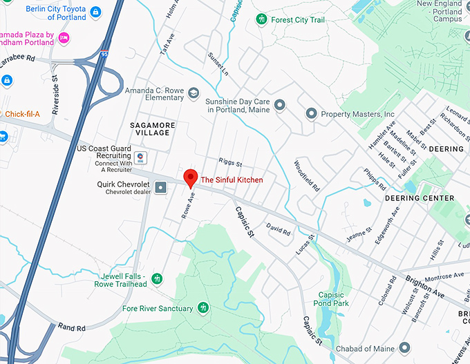 16. the sinful kitchen map