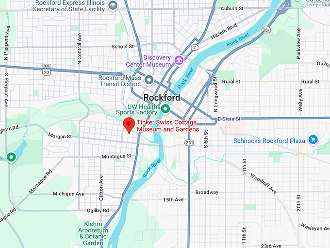 16. tinker swiss cottage museum and gardens map