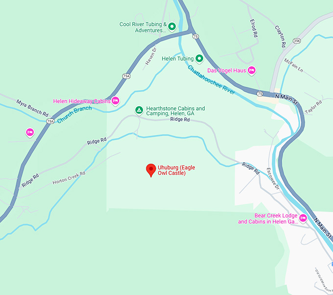 16. uhuburg (eagle owl castle) map