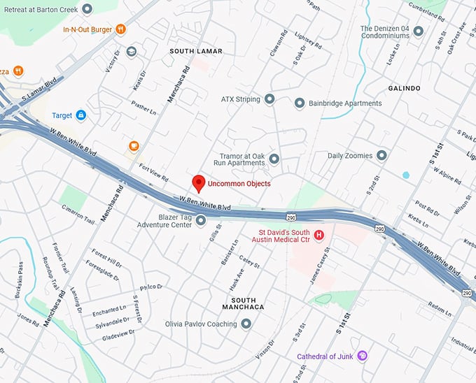 16. uncommon objects map