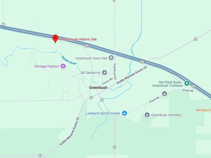 16. wade house historic site map